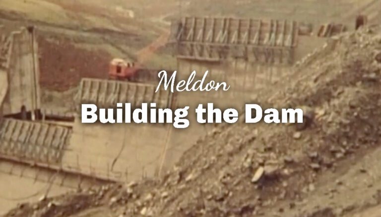 Building Meldon Dam - Okehampton Memories